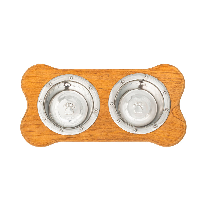 Wooden Dog Bowl Stand | Wooden Raised Dog Bowls